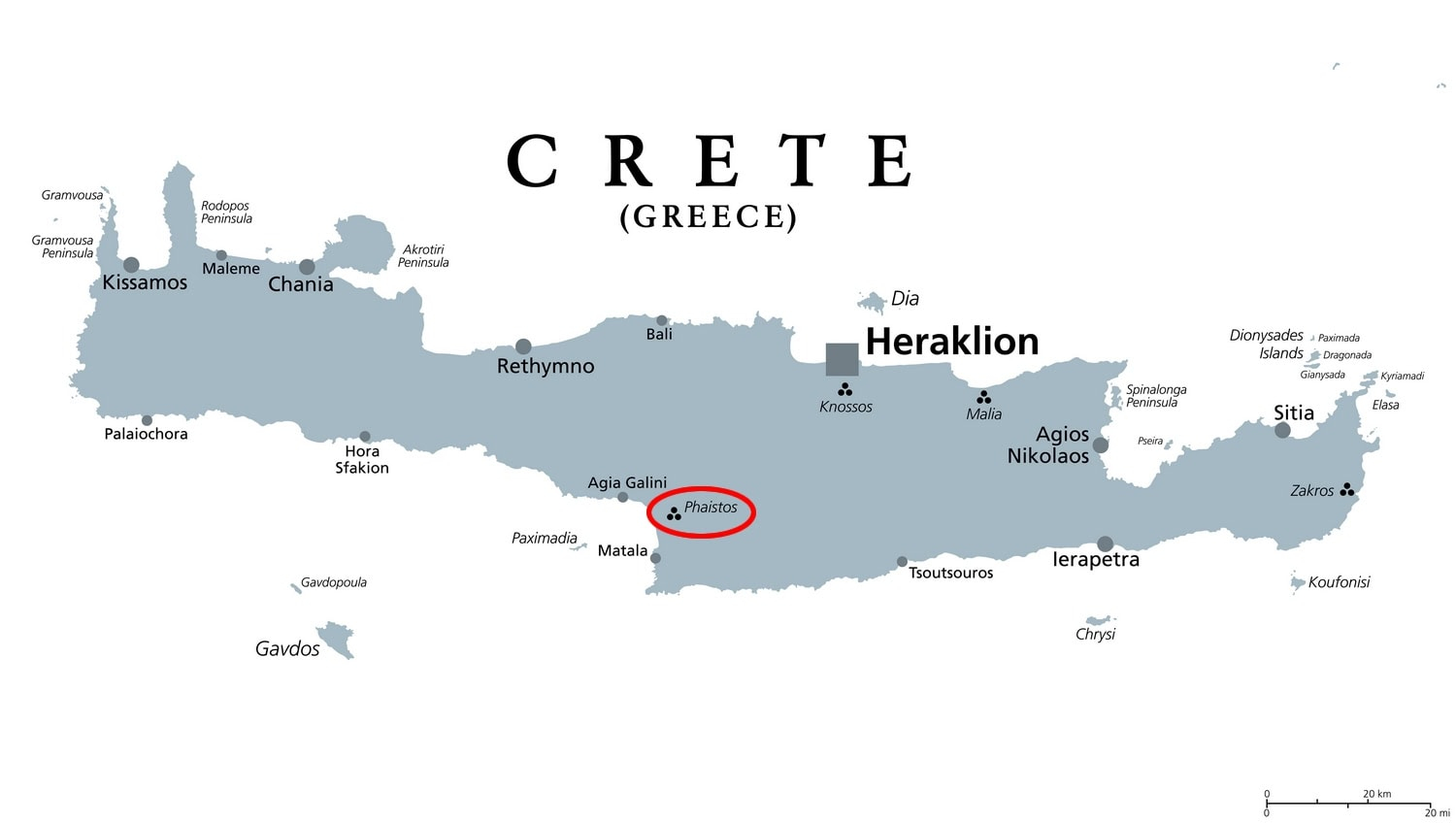 La Cité Minoenne de Phaistos