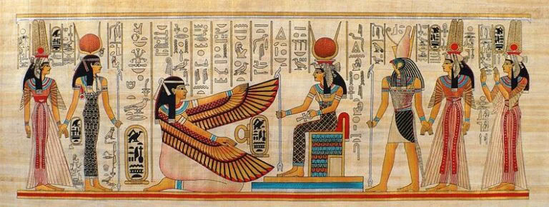 Isis Déesse Majeure Dans L égypte Ancienne