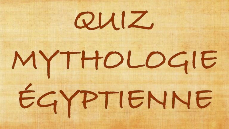 QUIZ SUR L'ANTIQUITÉ - Histoire et civilisations anciennes