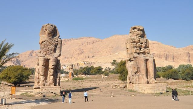 Les colosses de Memnon - Histoire et civilisations anciennes